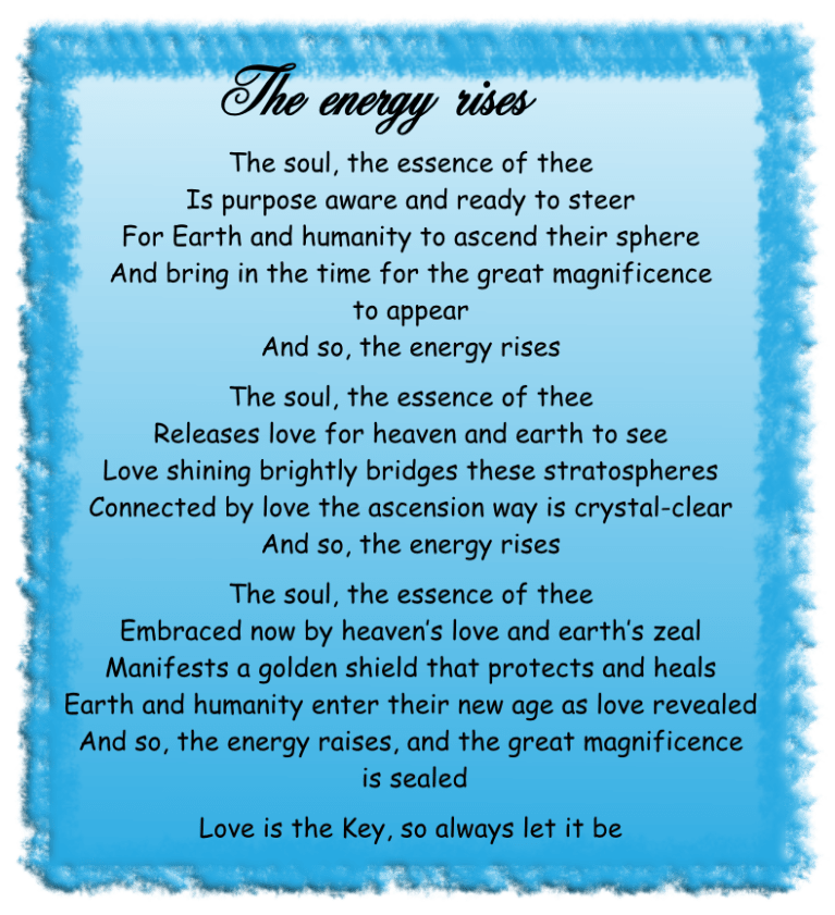 Spiritual Poem | Earth Message Press